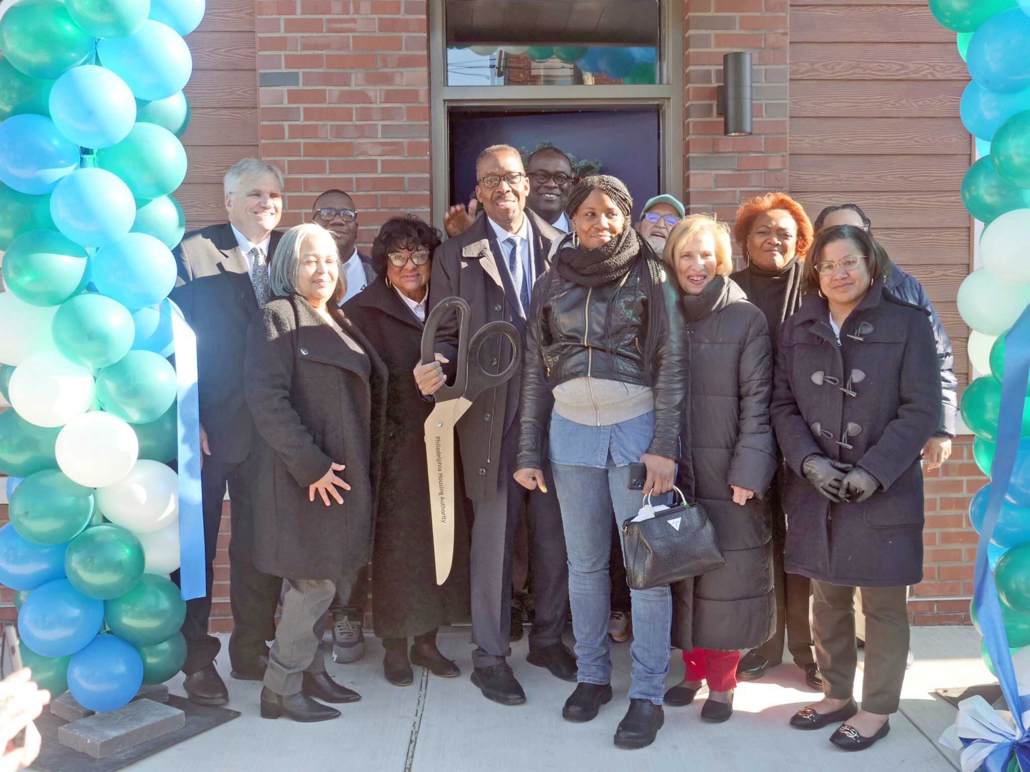 PHA Grand Opening for 58 Affordable Townhouses As Its Sharswood Choice ...